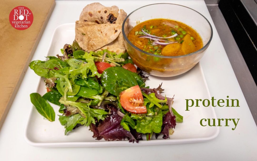 Protein Curry - The Red Dot Vegetarian Kitchen
